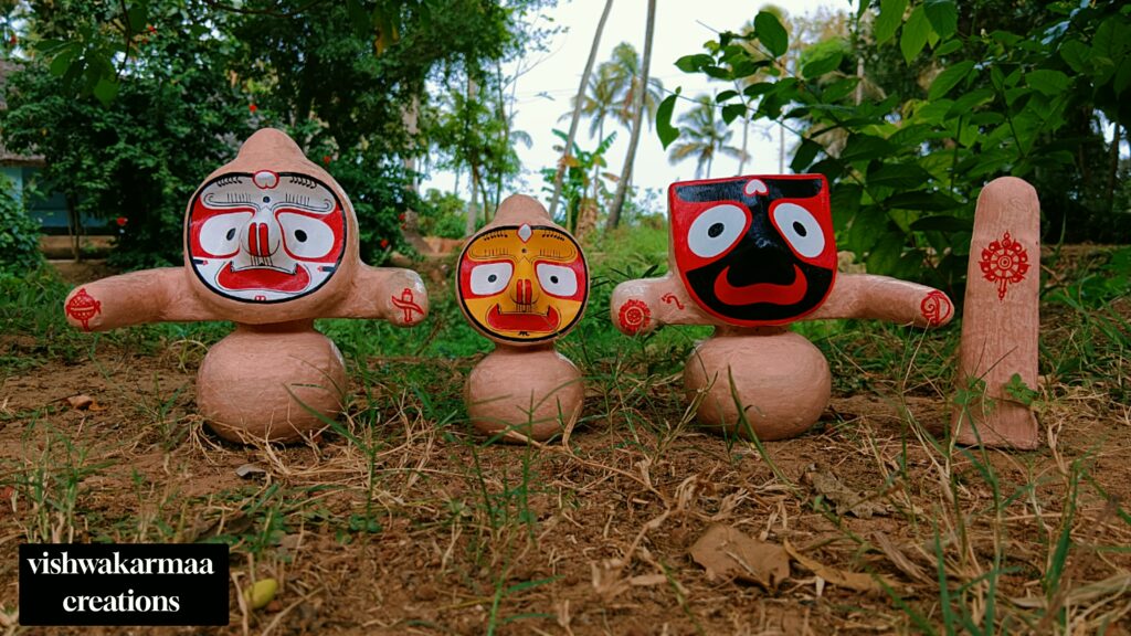 Puri Jagannath Temple Style - Saptabarana Chaturdha Murti | Handcrafted ...
